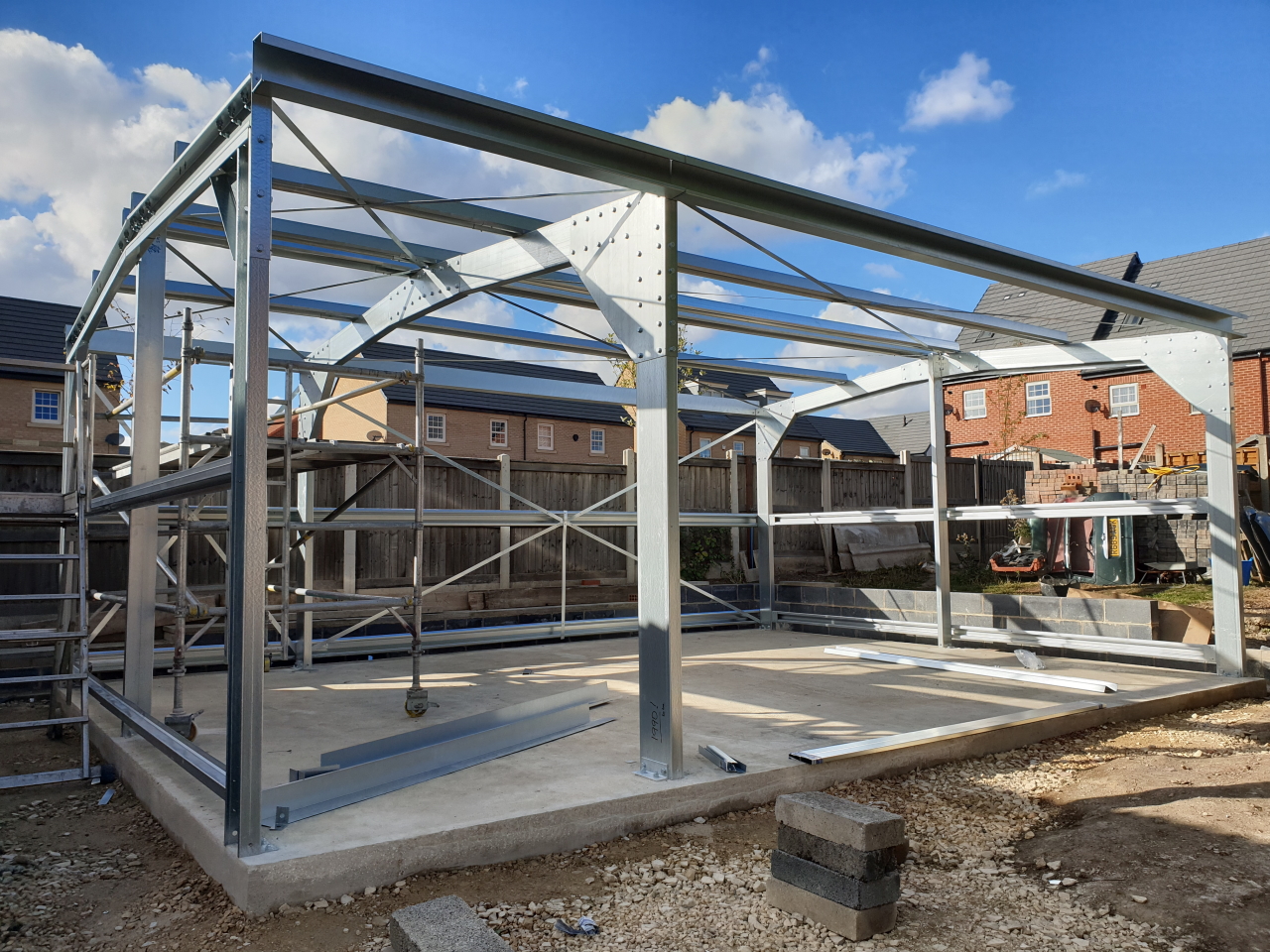 Domestic Buildings - Economy Steel Buildings